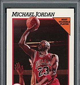 Michael Jordan 1991 Hoops Basketball Card #30 Graded PSA 9 MINT