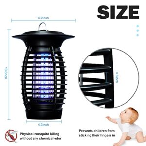 Hodiax Hang n Zap! Bug Zapper, Electric Portable Mosquito Zapper 9W Powerful Outdoor Fly Killer for Moth, Wasp, Fly, Insect Catcher for Bedroom, Kitchen, Office, Backyard