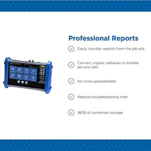 TREND Networks | R171000 | SecuriTEST IP | CCTV Camera Tester for IP Digital/HD Coax/Analog Systems | Camera Configuration, Installation and Troubleshooting