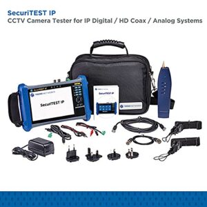 TREND Networks | R171000 | SecuriTEST IP | CCTV Camera Tester for IP Digital/HD Coax/Analog Systems | Camera Configuration, Installation and Troubleshooting