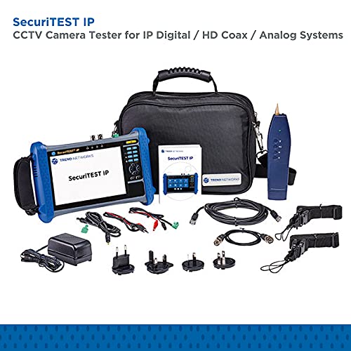 TREND Networks | R171000 | SecuriTEST IP | CCTV Camera Tester for IP Digital/HD Coax/Analog Systems | Camera Configuration, Installation and Troubleshooting