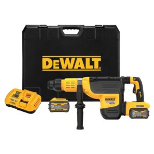 dewalt dch775x2 60v max* 2 in. brushless sds max combination rotary hammer kit