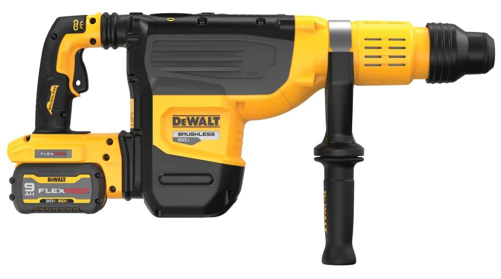 DEWALT DCH775X2 60V MAX* 2 In. Brushless SDS MAX Combination Rotary Hammer Kit