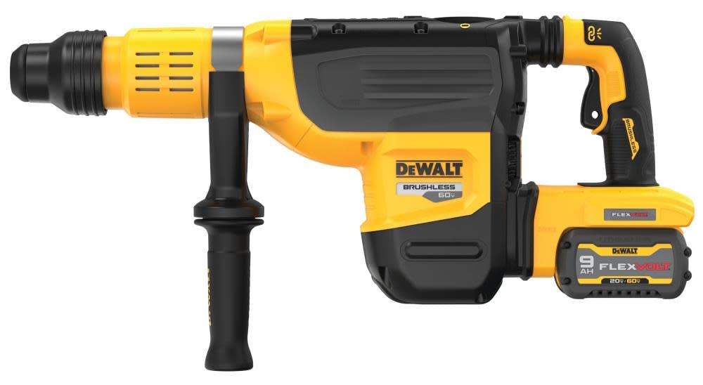 DEWALT DCH775X2 60V MAX* 2 In. Brushless SDS MAX Combination Rotary Hammer Kit