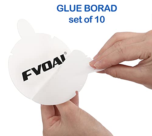 FVOAI Zap T3 Pro Insect Trap Sticky Glue Board (Pack of 10)