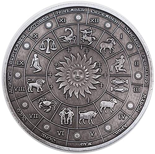 Aiyee Constellation Challenge Coins Zodiacs Coins (Aries)