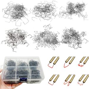 allturn 1200 plastic welder staples,plastic welding staples, 6 types hot staples for repair all car bumpers,plastic cracks and plastic handmade.