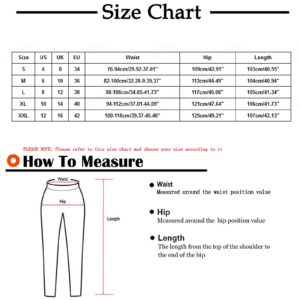 Bravetoshop Womens Wide Leg Palazzo Pants Comfy Elastic Waist Lounge Pants with Pockets Casual Baggy Trousers (Black,M)