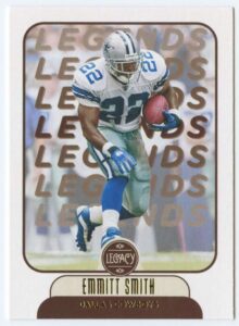 2021 panini legacy #127 emmitt smith dallas cowboys football card