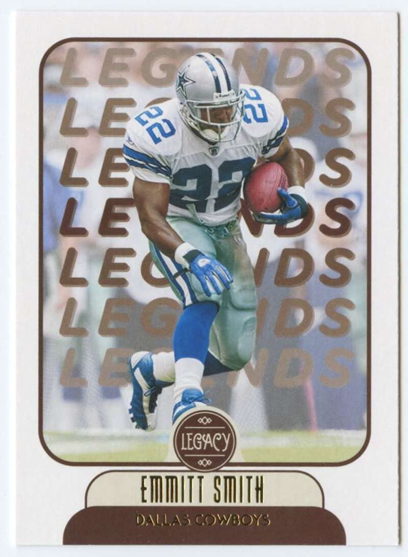 2021 Panini Legacy #127 Emmitt Smith Dallas Cowboys Football Card