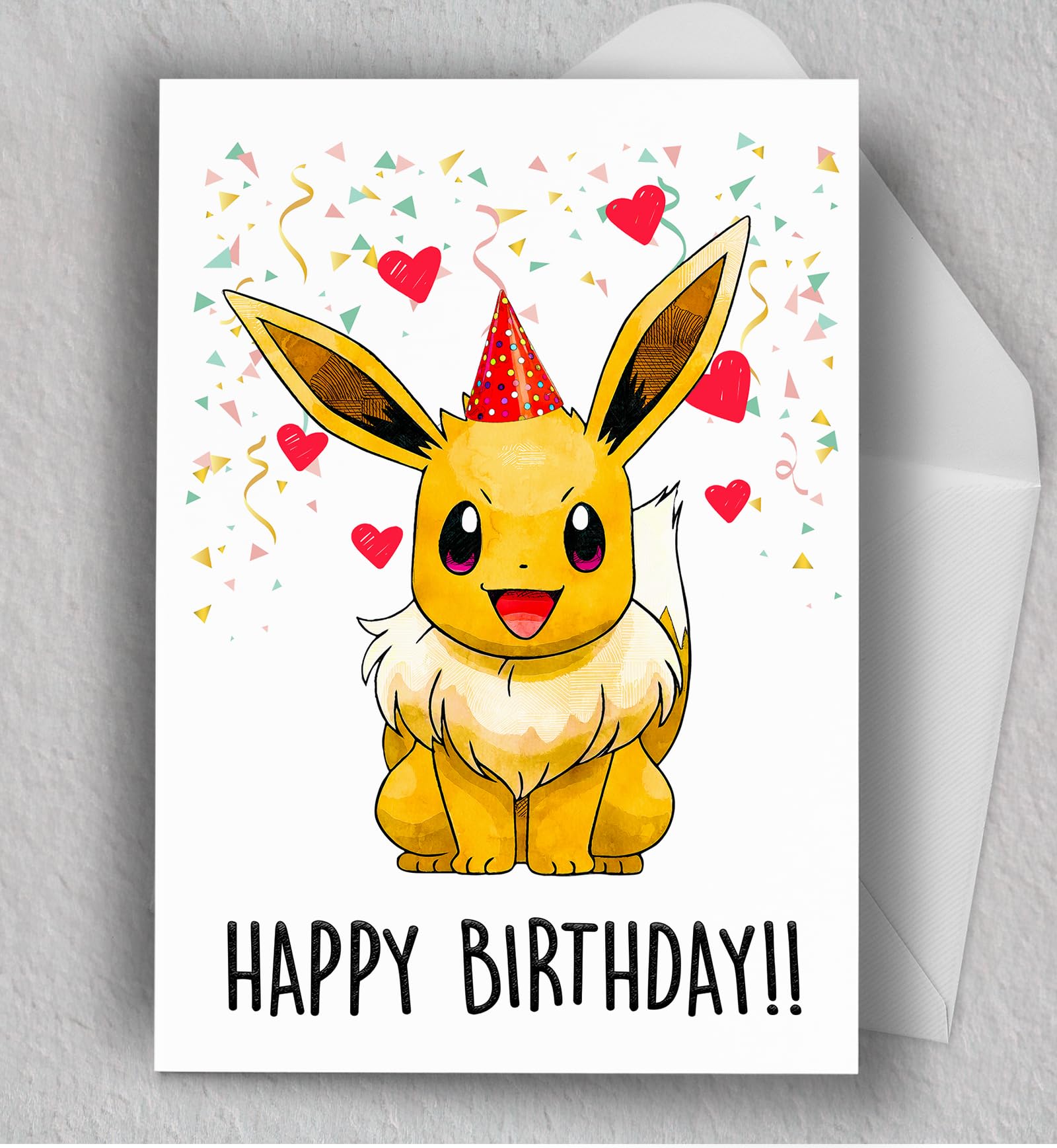 Eve Birthday Card | Cute Birthday Card | Art | Blank Card