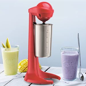 Handheld Electric Milk Shaker Maker, 110 V Milk Frother, Mini Automatic Drink Cream Mixer Blender Egg Beater Whisk Milk Shaking Machine for Kitchen Coffee Cooking Baking