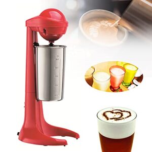 Handheld Electric Milk Shaker Maker, 110 V Milk Frother, Mini Automatic Drink Cream Mixer Blender Egg Beater Whisk Milk Shaking Machine for Kitchen Coffee Cooking Baking