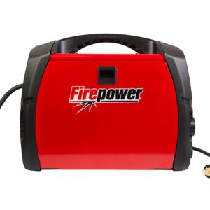 FIREPOWER 1444-1200 FP-200 2-in1 MIG, Flux Cored Welding System, 200A Output, 120-230V, 3/8" Max Thickness, Includes Tweco Fusion 180 MIG Gun, Victor GF250 Regulator, Clamp, Power Adapter, Wire Spool