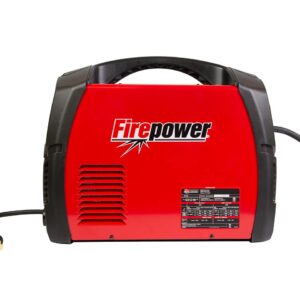 FIREPOWER 1444-1200 FP-200 2-in1 MIG, Flux Cored Welding System, 200A Output, 120-230V, 3/8" Max Thickness, Includes Tweco Fusion 180 MIG Gun, Victor GF250 Regulator, Clamp, Power Adapter, Wire Spool