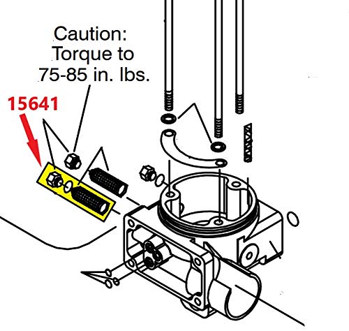 Professional Parts Warehouse Aftermarket 15641 Meyer Filter Kit with 9/16" O-Ring Drain Plug E Series Plow Pumps