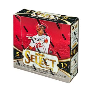 2021 panini select baseball box (12 pks/bx)