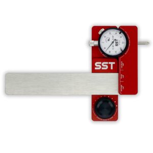 SST Saw Gauge Calibrator System | High Precision Alignment for Saws, Fences, Sleds, or Jigs | Adjustable Measurement with 1/2 In. Dial Indicator