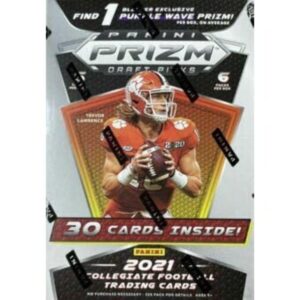 2021 panini prizm draft football blaster box (6 pks/bx)