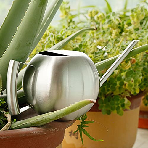 Cabilock 1pc Stainless Steel Shower Flower Spray Bottle Watering Pot for Plant Metal Watering Bucket Flower Gardening Tool Watering Kettle Metal Waterbottle Watering Can Sprinkle Water