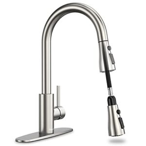 kitchen faucets, kitchen faucet with pull down sprayer, high arc single handle kitchen sink faucet with water lines, brushed nickel kitchen faucet with sprayer, rv kitchen sink faucets