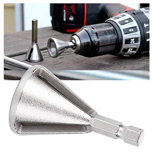 Deburring External Chamfer Tool - Stainless Steel Remove Burr Tools for Drill Bit Stainless Steel Eliminate Damaged Extractor