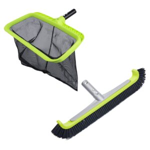 sepetrel swimming pool leaf rake & pool wall brush