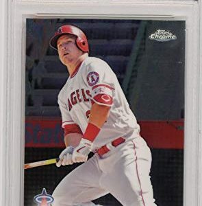 Mike Trout 2018 Topps Chrome Batting #100 Baseball Card Graded PSA 10 GEM MINT