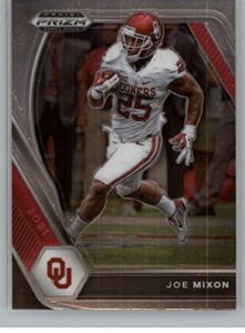 2021 panini prizm draft picks #93 joe mixon oklahoma sooners nfl football card nm-mt