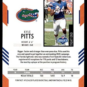 2021 Score #322 Kyle Pitts RC Rookie Card Florida Gators Official NFL Football Trading Card in Raw (NM or Better) Condition