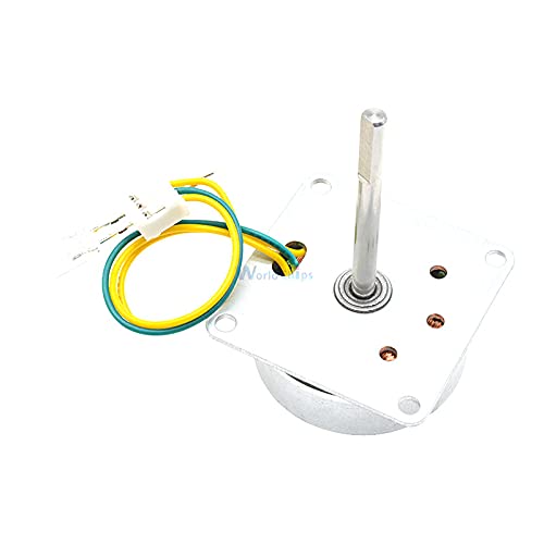 Three-Phase 3 Phase AC Micro Brushless Generator Mini Wind Hand Generator Motor with Led Lamp Bead 3-24V DIY for Arduino