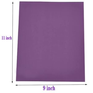 Sandpaper 400 Grit, Wet Dry Sanding Sheets 9 x 11 Inch, Advanced White Fused Alumina Abrasive Sander Paper for Wood Furniture Finishing, Metal Sanding, Automotive Polishing, Purple,12-Sheets