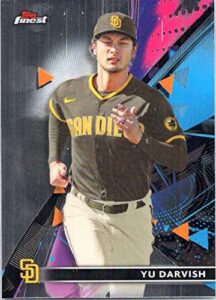 2021 topps finest #6 yu darvish padres baseball mlb