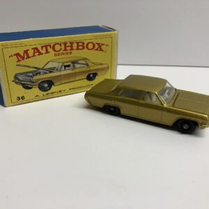 original 1960s Matchbox Lesney OPEL DIPLOMAT no. 36 diecast in original box