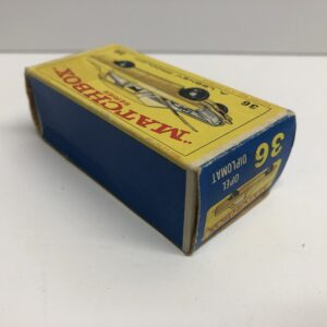 original 1960s Matchbox Lesney OPEL DIPLOMAT no. 36 diecast in original box