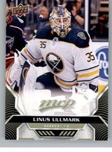 2020-21 upper deck mvp #151 linus ullmark buffalo sabres nhl hockey card nm-mt