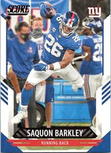 2021 score #62 saquon barkley new york giants nm-mt nfl football