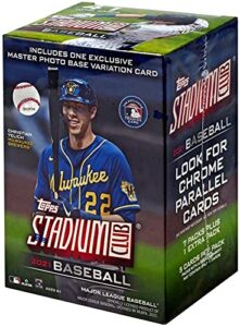 2021 topps stadium club mlb baseball blaster box (8 pks/bx)