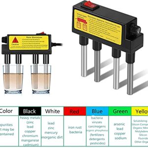 Portable Water Quality Tester, TDS Electrolyzer Machine Testing Meter, Hard Water Test, for Hydroponics, Pools, Spas, Drinking Water, etc