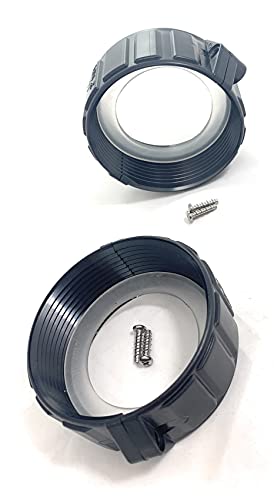 Hay-Ward Pen-tair Pump Union Split Nut with Waterway Gasket 711-4010 for Salt Cell - Pool Pump - Spa Or Hot Tub Emergency Plumbing Repair 0121109020 Salt Cell Replacement Unions