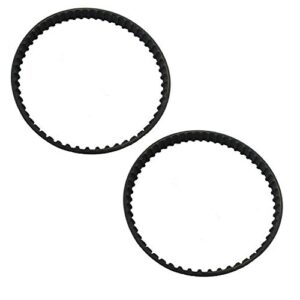 hasmx 110xl031 timing belt rubber geared drive belt for black and decker sander, 11" length, 5/16" wide, 55 teeth (2-pack)