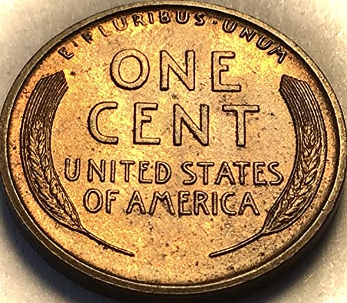 1910 S Lincoln Wheat Cent Red BU Penny Seller Mint State