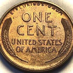 1910 S Lincoln Wheat Cent Red BU Penny Seller Mint State