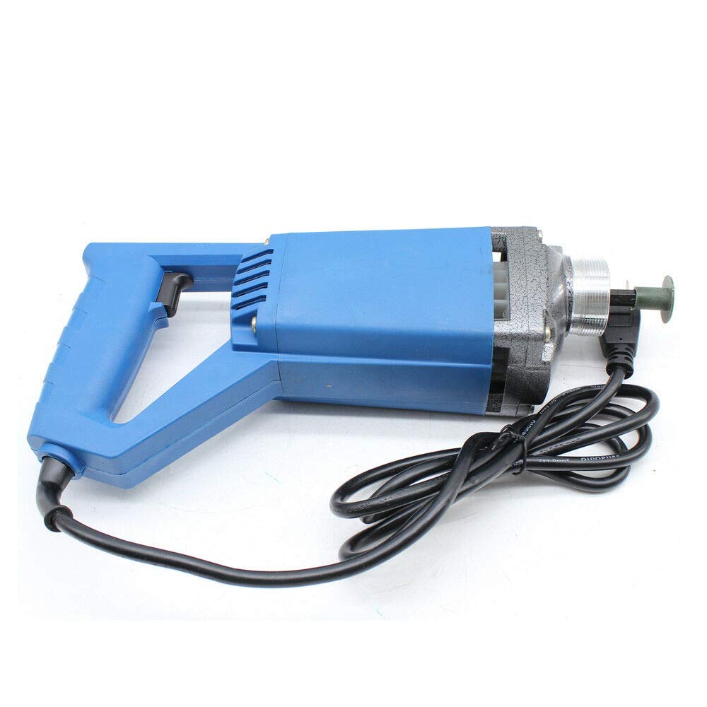 800W Electric Hand Held Concrete Vibrator Power Tool w/ 3.9Ft Shaft to Remove Air Bubbles