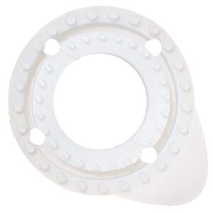 GrandEZ Shower Strainer-Our Hair Catcher Prevents Hair Clogs Immediately, Slips Right Over Your existing pop-up tub Drain or Covers Your Standing Shower Drain Without Moving Out of Place..