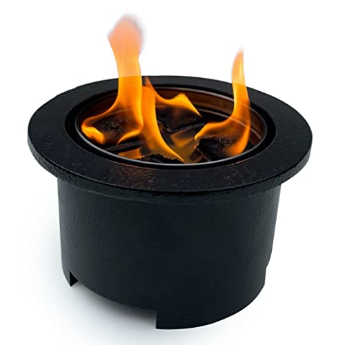 Tree Free Fire – Complete Table Top Fire Pit Bowl Kit - All-Natural Portable Table Top Fire Pit | Perfect Camping Gifts for Backyard Entertaining