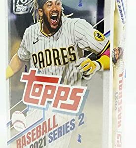 2021 Topps Series 2 Baseball Factory Sealed Hobby Box 24 Packs of 14 Cards. 1 RELIC OR AUTO PER BOX. MASSIVE 344 Cards, Chase rookie cards of an Amazing Rookie Class such as Ke-Bryan Hayes, Jake Cronenworth, Zach McKinstry, Estevan Florial, Shane McClanah