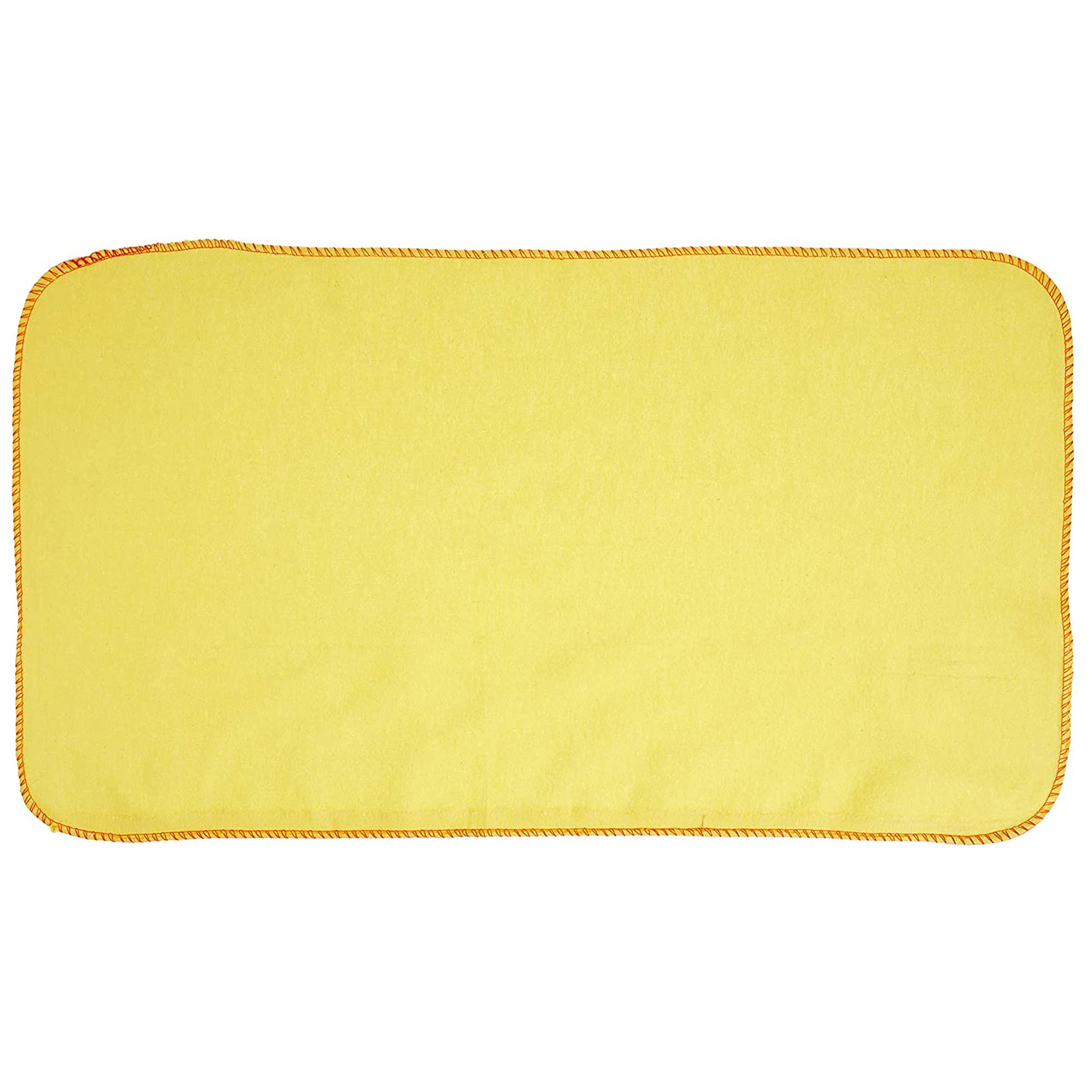 Nabob Wipers Yellow Dusting Cloth Rag 100% Cotton Washable, Duster Cloth for Cleaning Wiping (12 Pack)