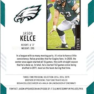 2021 Score #78 Jason Kelce Philadelphia Eagles Football Card