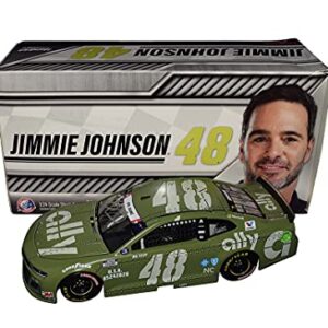 AUTOGRAPHED 2020 Jimmie Johnson #48 Ally PATRIOTIC COCA-COLA 600 CAR (Final Season) Signed Lionel 1/24 Scale Diecast Car with COA (1 of only 1,692 produced)